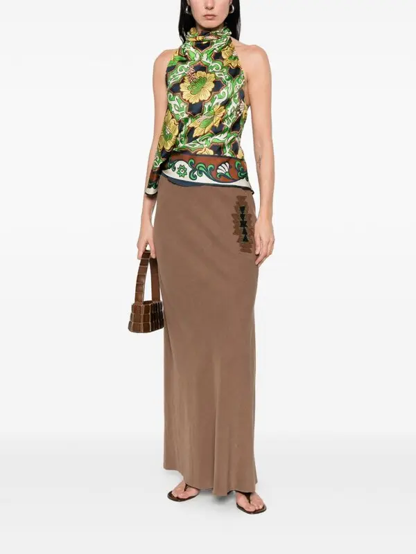 BAZAR DE LUXE Long Skirt