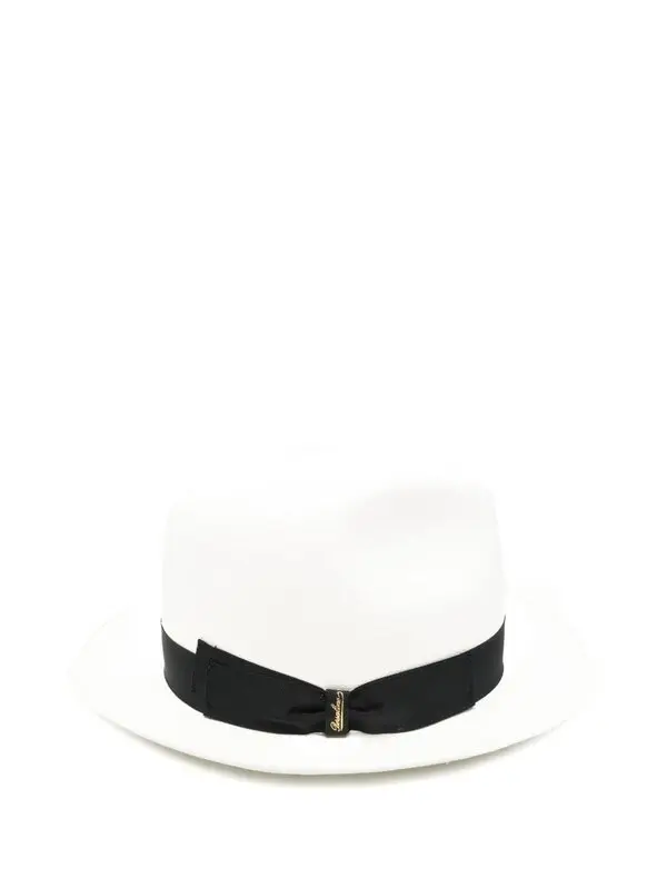 Borsalino Monica Straw Hat - Blue