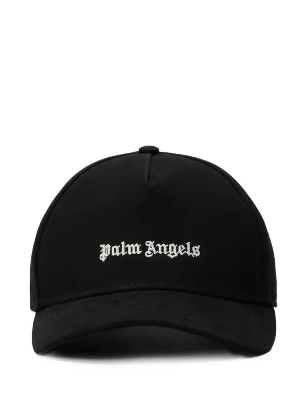 Palm Angels Logo Baseball Cap - Black