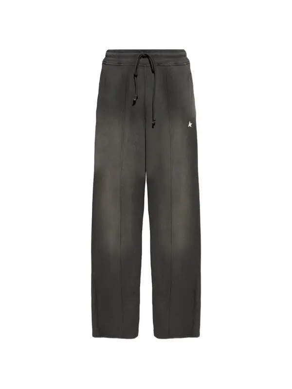 GOLDEN GOOSE Cotton Jogging Trousers - Grey