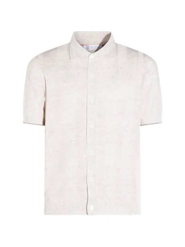 Brunello Cucinelli Linen And Cotton Blend Cardigan