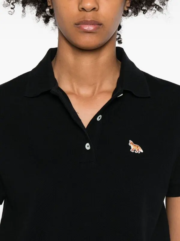 Maison Kitsuné Baby Fox Cotton Polo Shirt