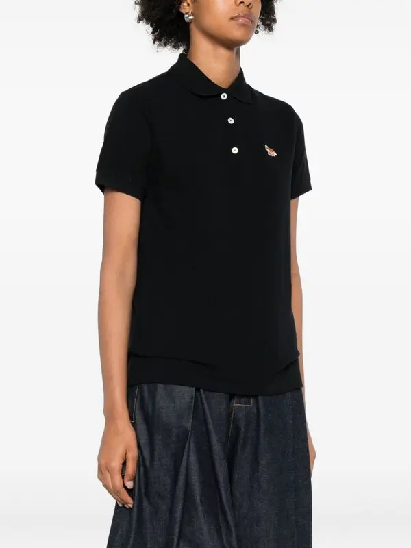 Maison Kitsuné Baby Fox Cotton Polo Shirt