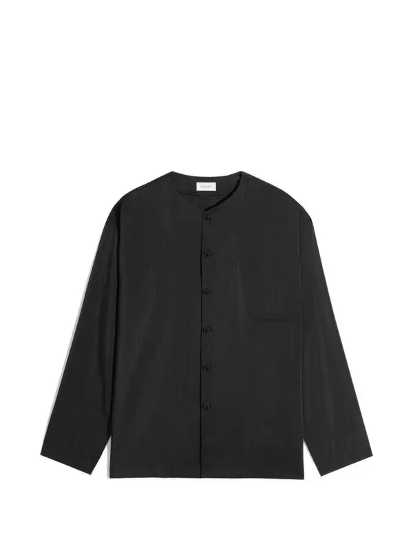 LEMAIRE Silk Shirt - Black