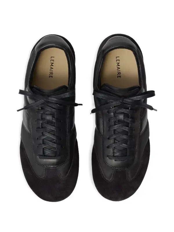 LEMAIRE Leather Sneakers - Black