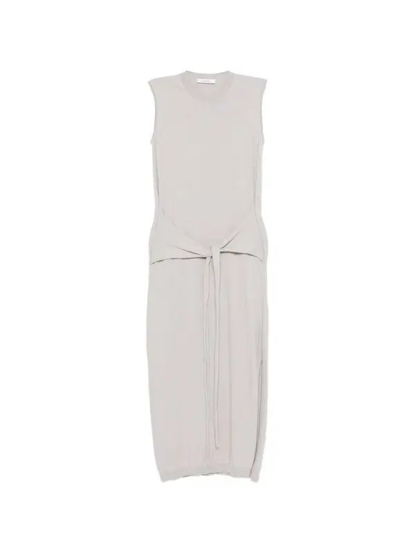 LEMAIRE Cotton Knotted Dress - Beige