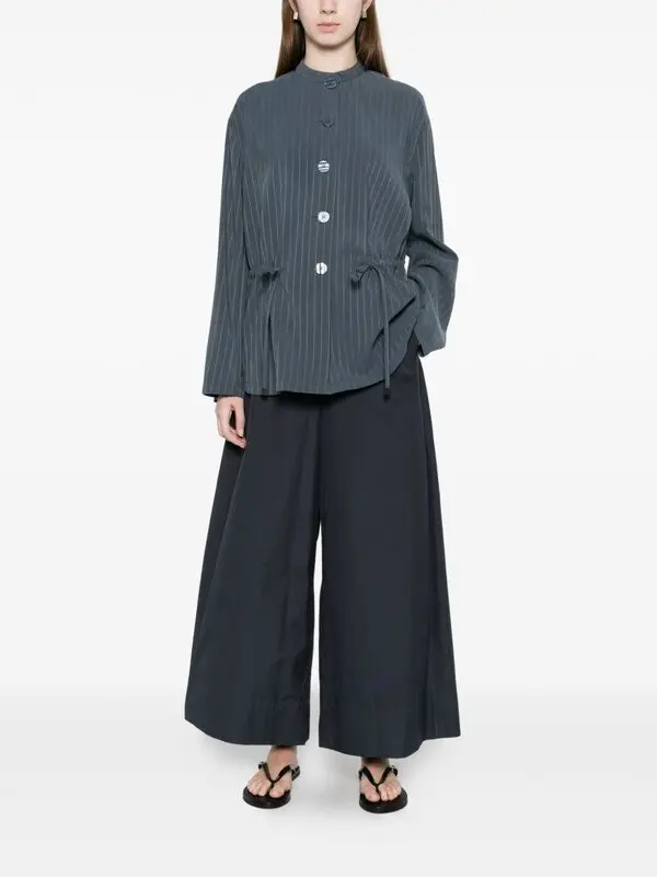 Emporio Armani Pinstriped Jacket - Grey