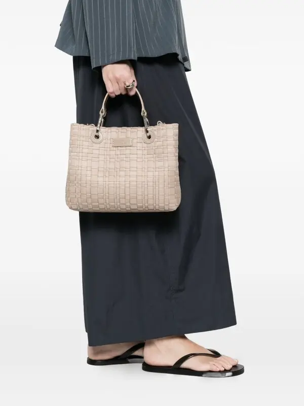 Emporio Armani Myea Small Shopping Bag - Grey