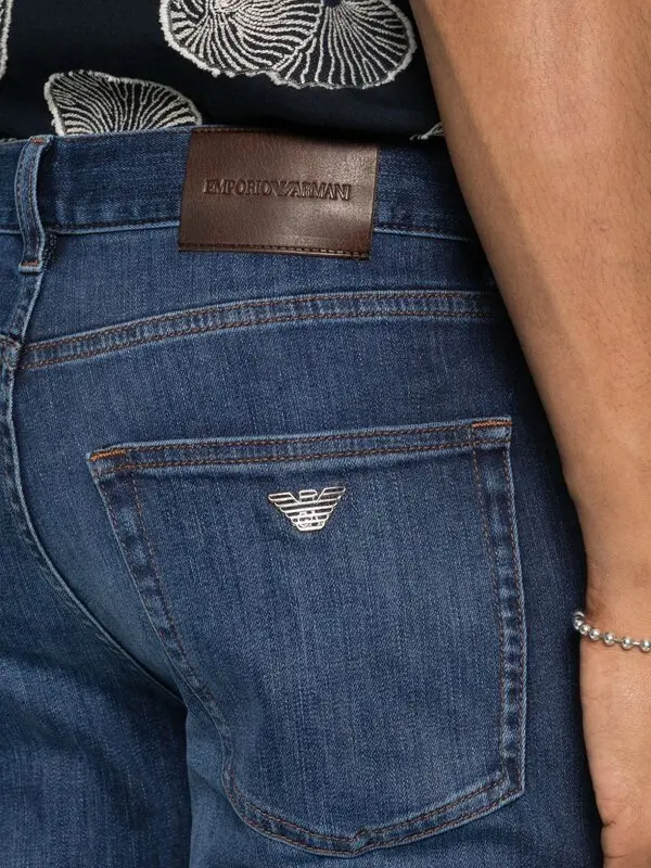 Emporio Armani Cotton Denim Jeans