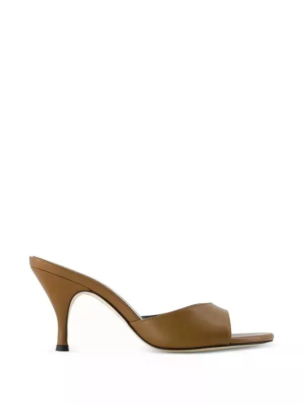 AeydĒ Samia Heeled Sandals - Neutrals
