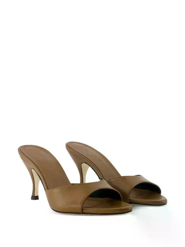 AeydĒ Samia Heeled Sandals - Neutrals