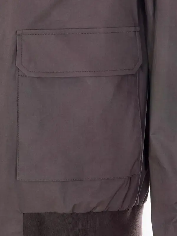 Herno Zip High-neck Jacket - Brown