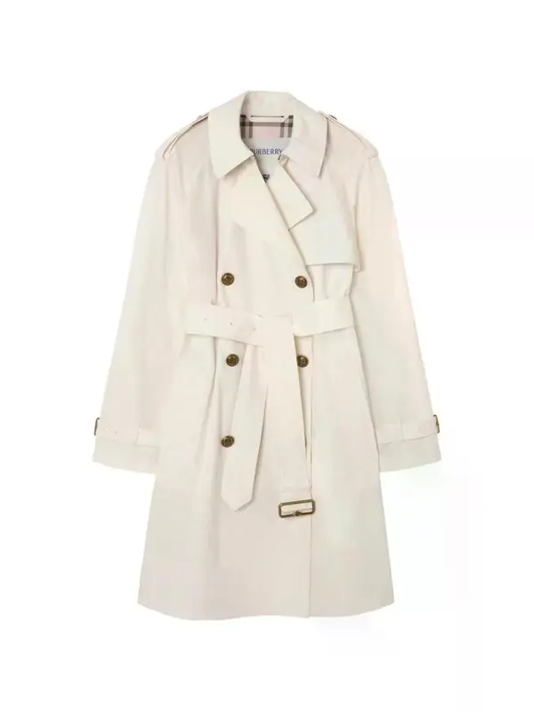 Burberry Mid-length Lightweight Cotton Trench Coat