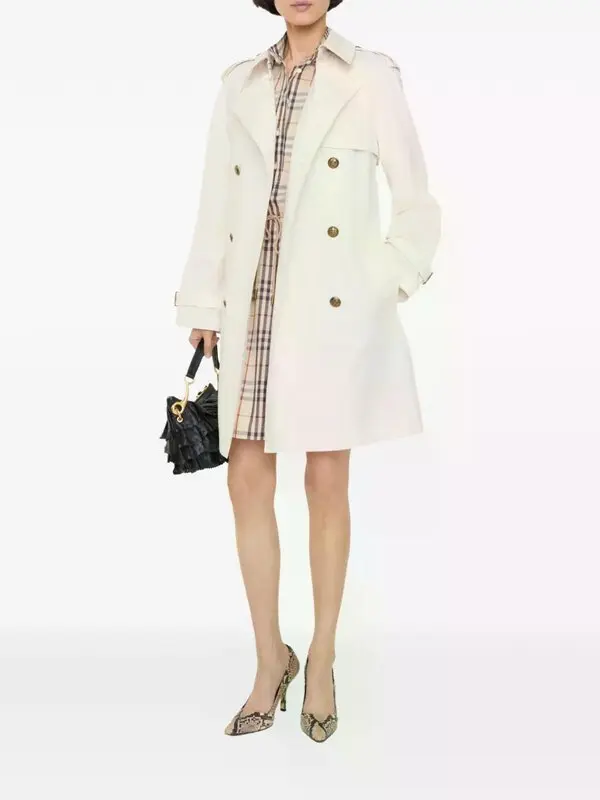 Burberry Mid-length Lightweight Cotton Trench Coat