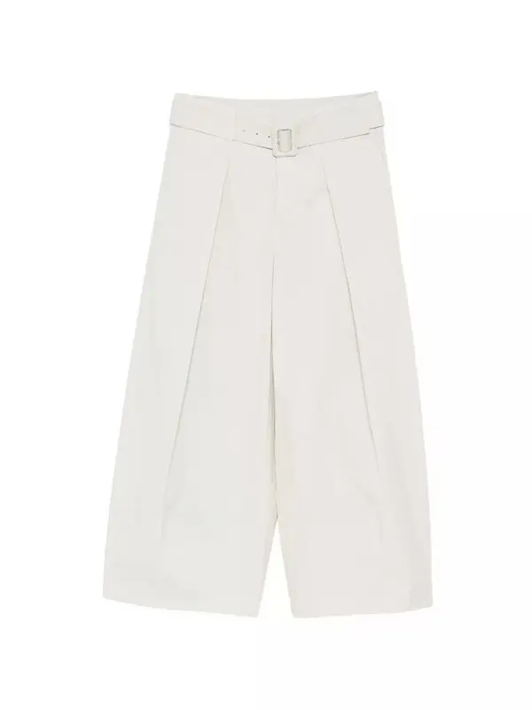 LESS Wide-leg Cropped Trousers