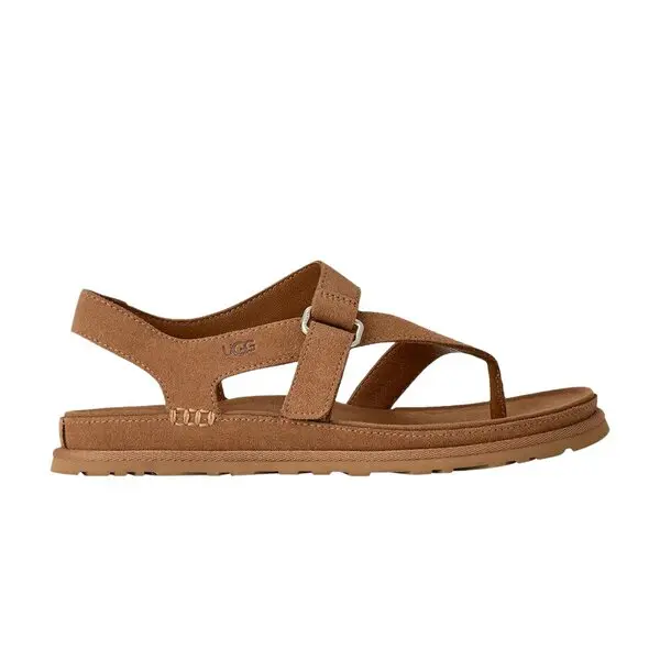 UGG Goldengaze Toe Post Sandals - Tan