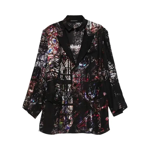 YOHJI YAMAMOTO POUR HOMME 0606 Printed Jacket