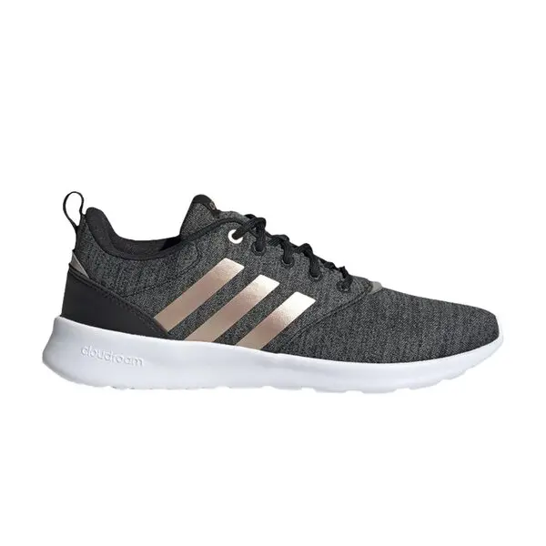 Adidas Qt Racer 2.0 Metallic Sneakers - Black