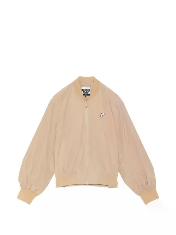 AGNES B. Dino Bomber Jacket - Neutrals