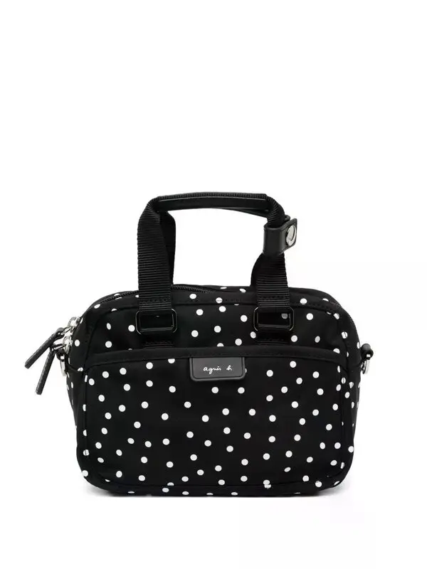 AGNES B. Polka-dot Mini Bag