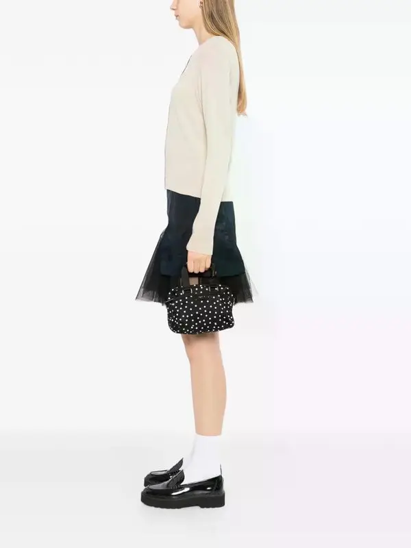 AGNES B. Polka-dot Mini Bag