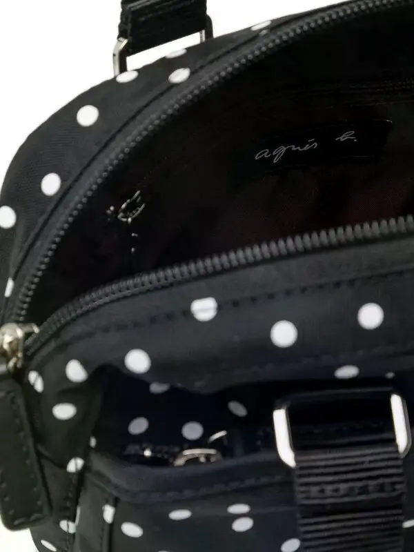 AGNES B. Polka-dot Mini Bag