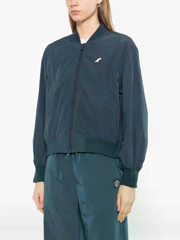 AGNES B. Dino Bomber Jacket - Blue