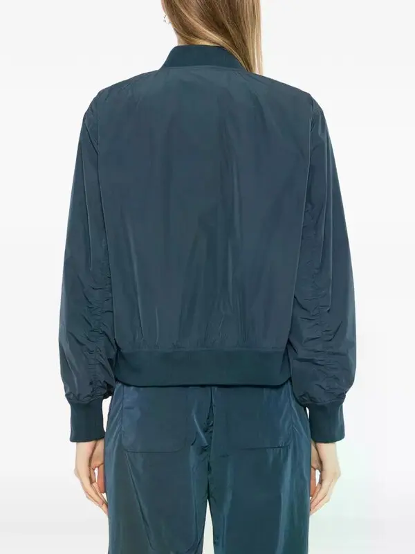 AGNES B. Dino Bomber Jacket - Blue