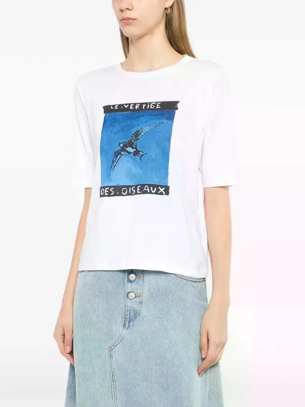 AGNES B. Graphic-print T-shirt