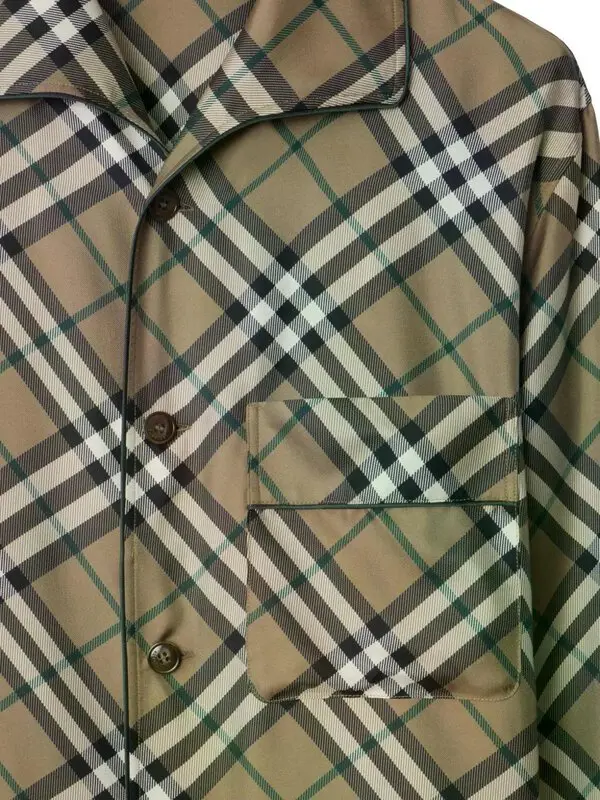 Burberry Check-print Pajama Shirt