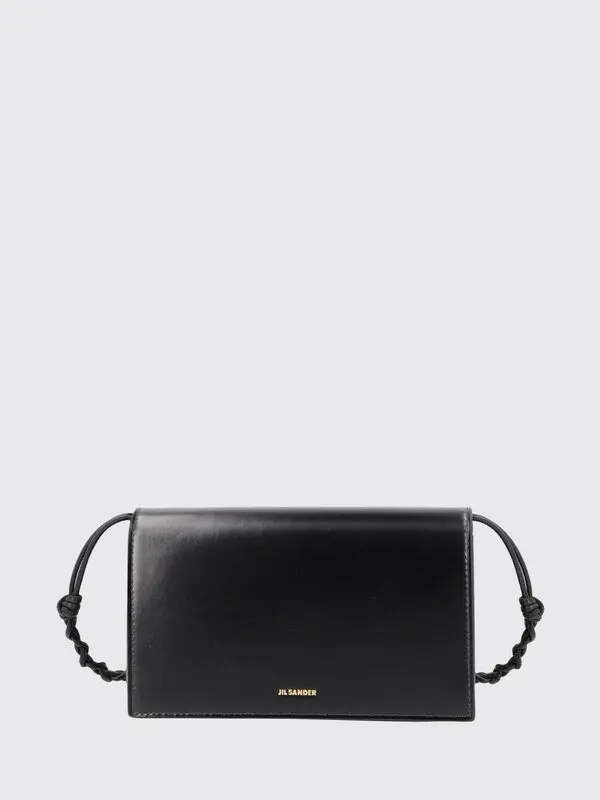 JIL SANDER Tangle Mini Crossbody Bag With Braided Strap - Black