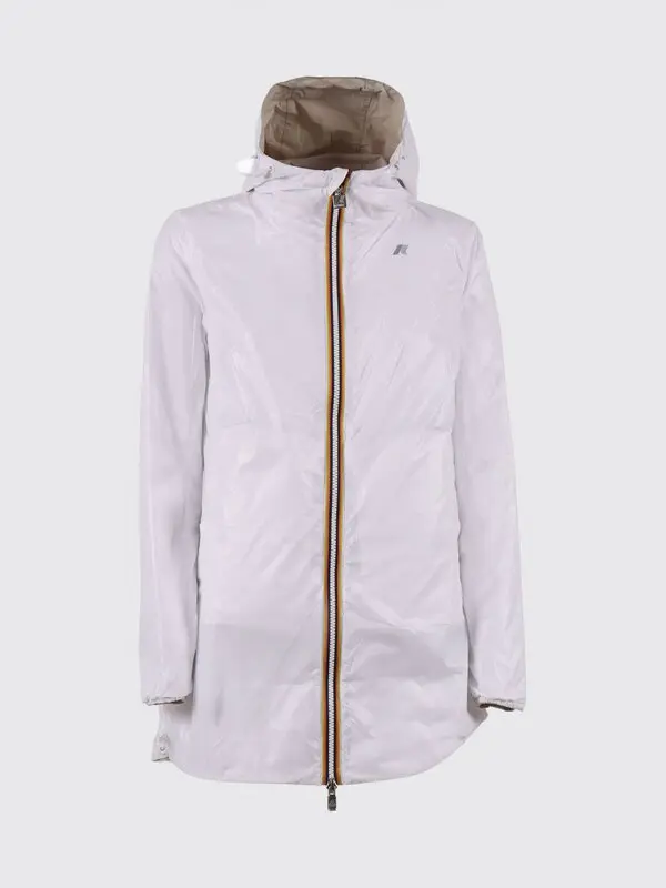 K-WAY Zip-up Hooded Jacket - Beige