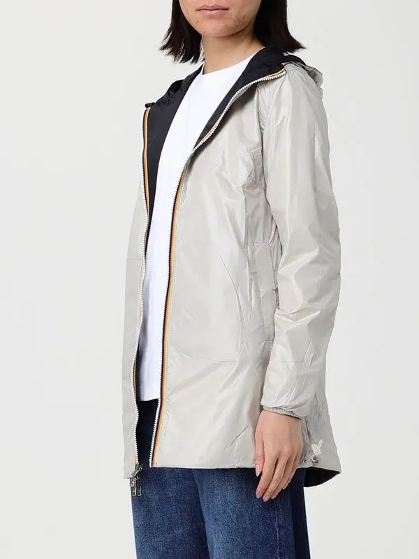 K-WAY Zip-up Hooded Jacket - Black