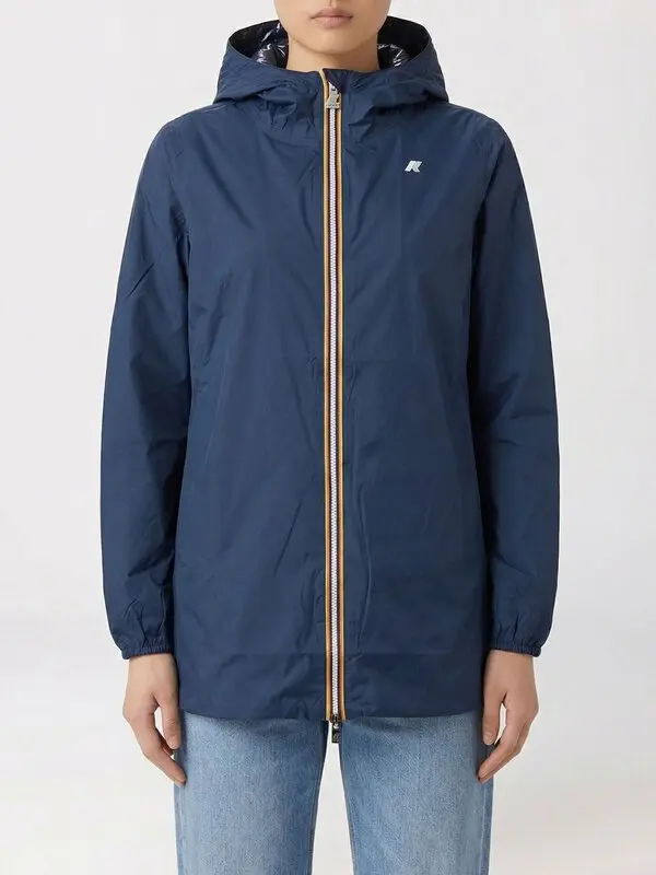 K-WAY Zip-up Hooded Jacket - Blue