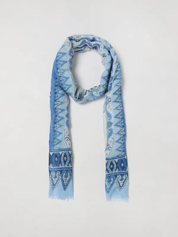 Etro Scarf - Gnawed Blue