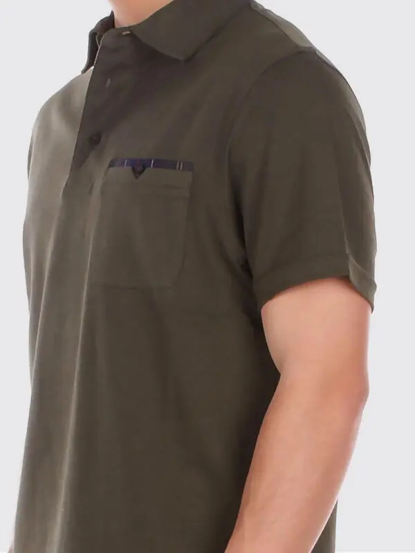 Barbour Cotton Polo Shirt - Green
