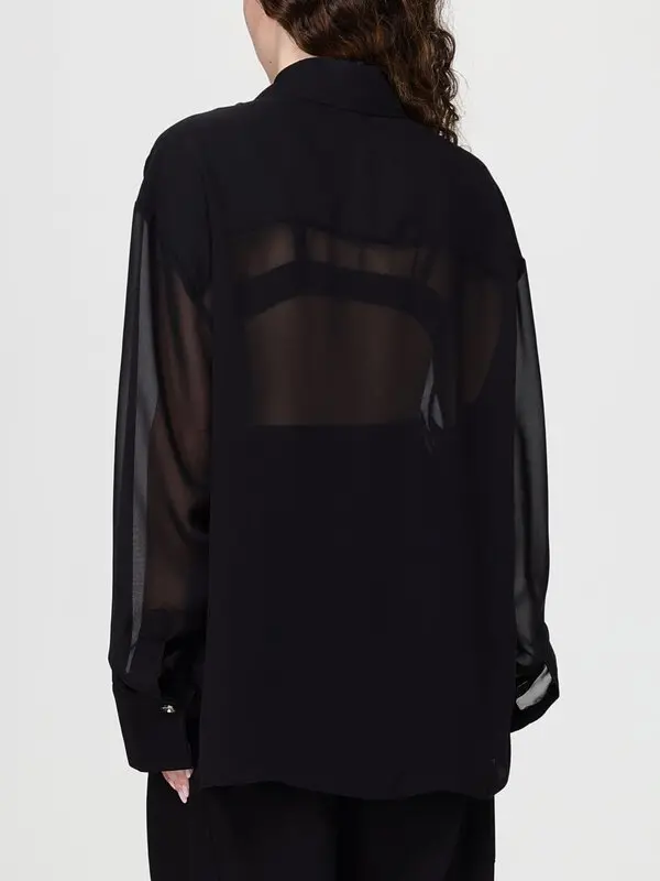 Pinko Sheer Button-up Shirt