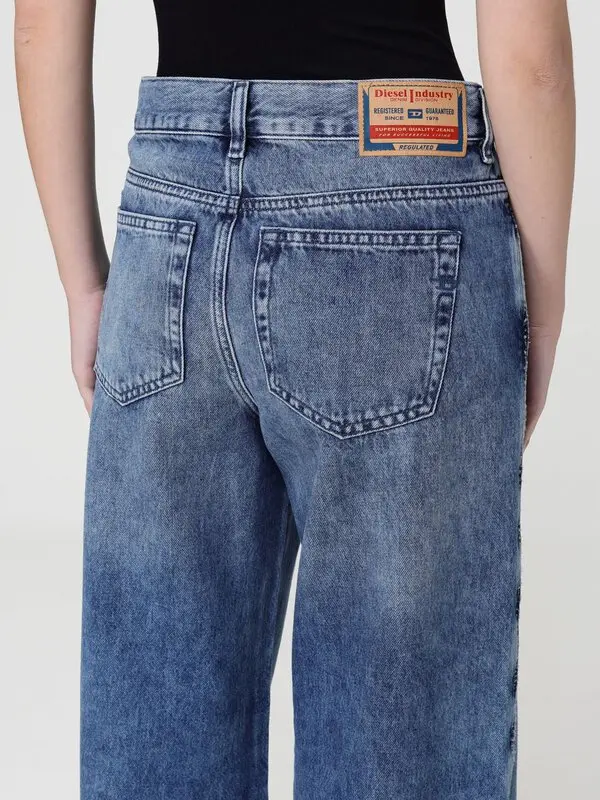 DIESEL® Wide Leg Jeans - Blue