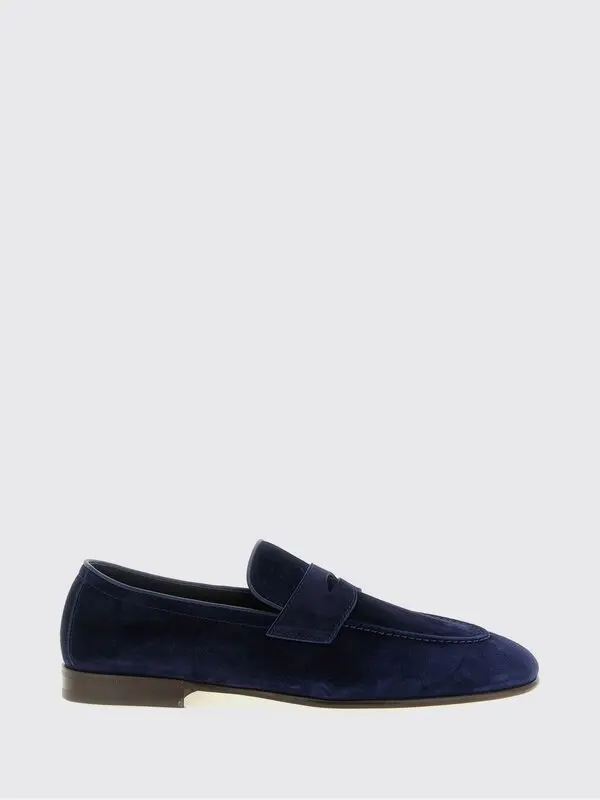 Brunello Cucinelli Suede Loafers - Blue