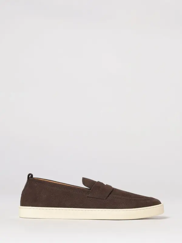 HENDERSON BARACCO Hammered Nubuck Loafers