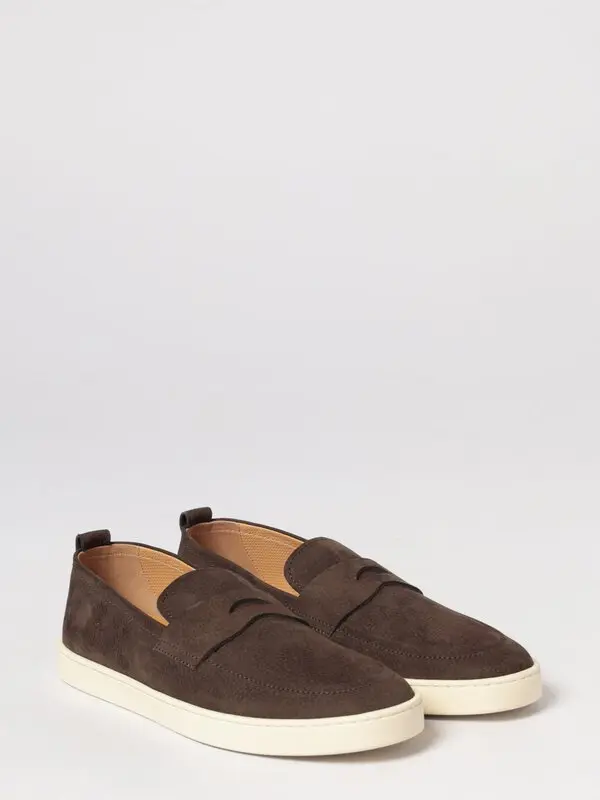 HENDERSON BARACCO Hammered Nubuck Loafers