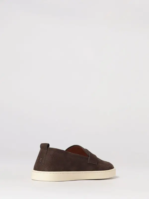 HENDERSON BARACCO Hammered Nubuck Loafers