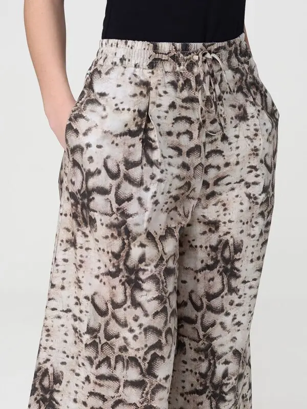 Pinko Printed Wide Leg Trousers