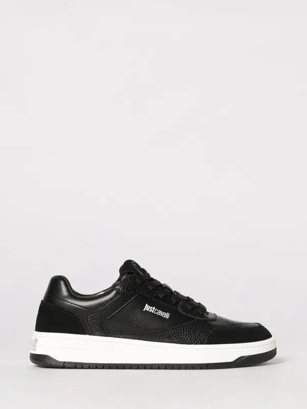 Just Cavalli Lace-up Sneakers - Black