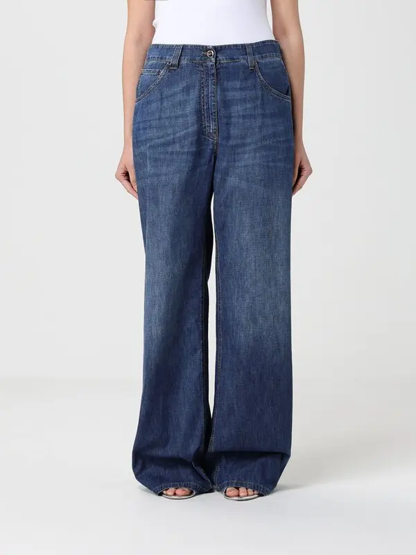 Brunello Cucinelli Wide-leg Jeans
