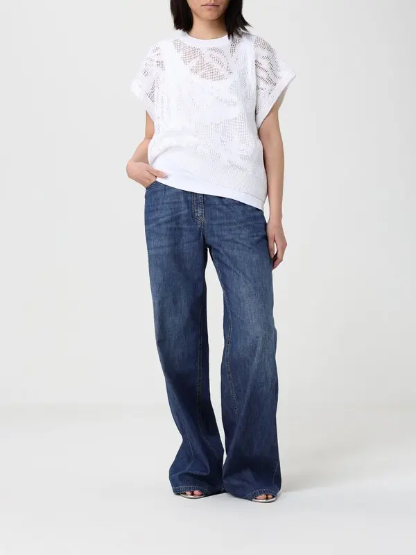 Brunello Cucinelli Wide-leg Jeans