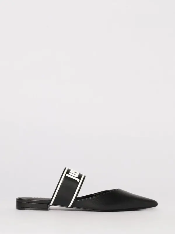 Just Cavalli Leather Mules