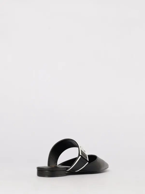 Just Cavalli Leather Mules