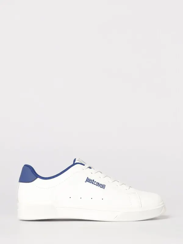 Just Cavalli Leather Low Top Sneakers