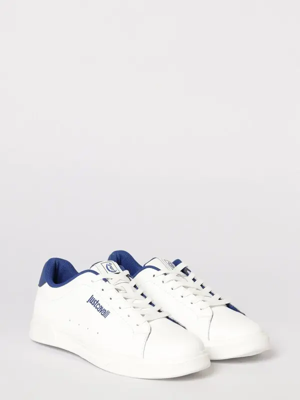 Just Cavalli Leather Low Top Sneakers